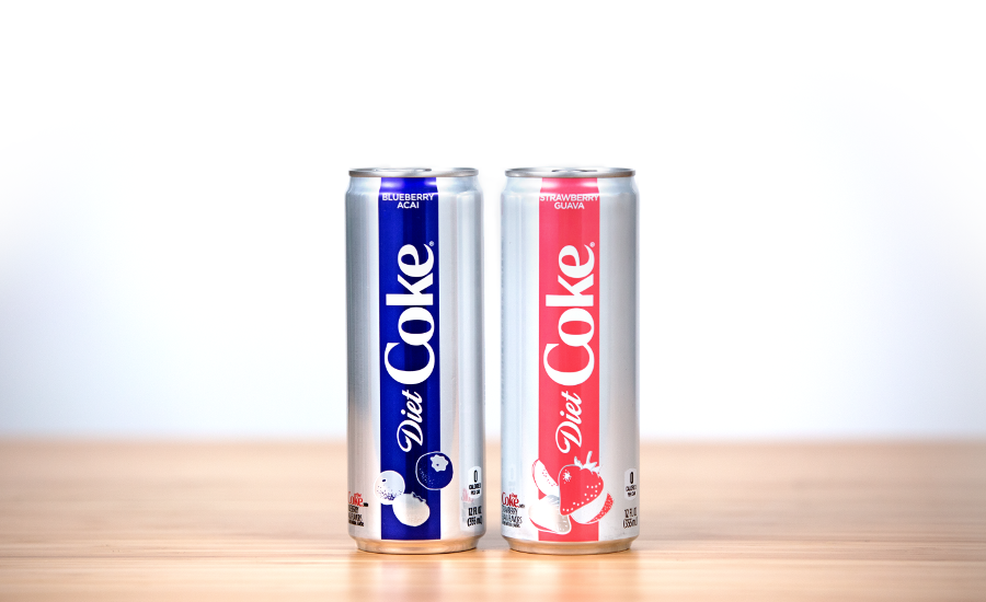 Diet Coke Blueberry Acai and Strawberry Guava | 2019-01-28 | Beverage ...