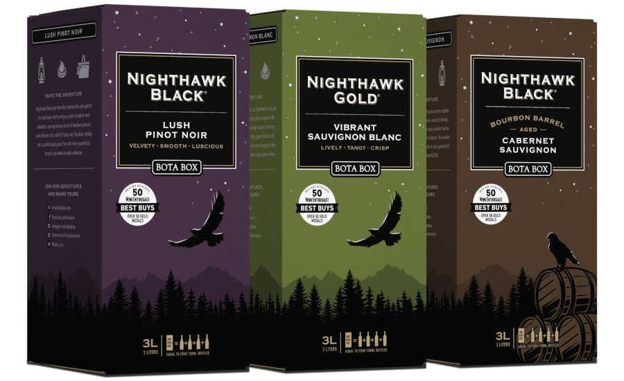 Delicato Family Wines adds Nighthawk by Bota Box lineup | 2019-11-04 ...