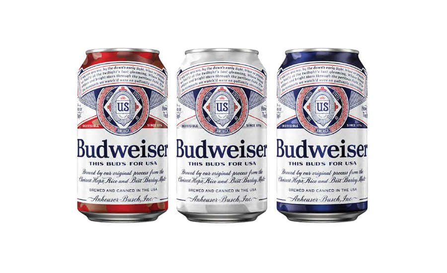 Budweiser launches new limited-edition patriotic packaging | 2020-06-23 ...