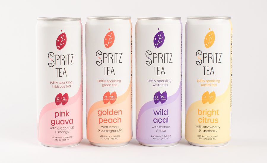 Spritz Tea unveils new look and new flavors, Bright Citrus, Wild Acai ...