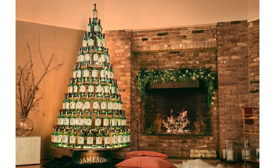 Jameson Irish Whiskey unveils tree made from empty bottles | 2020-11-11 ...