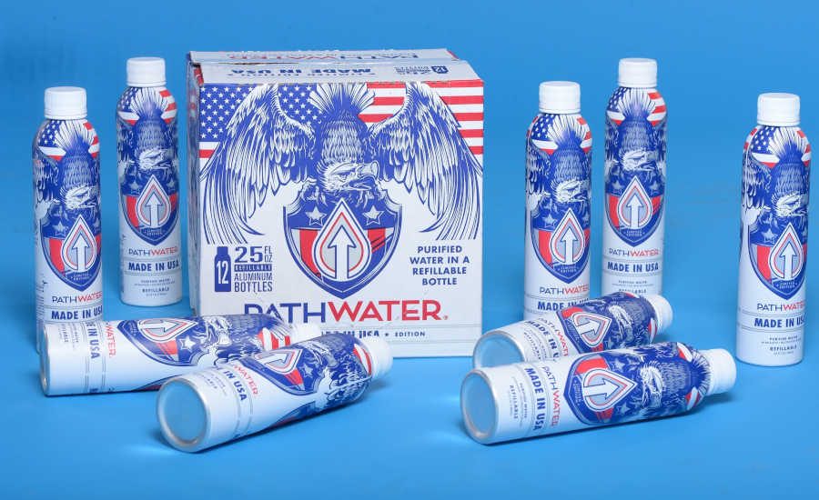 Pathwater launches new limited-edition patriotic bottle and packaging ...