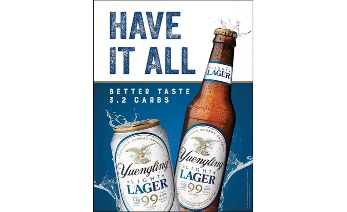 Yuengling Light Logo