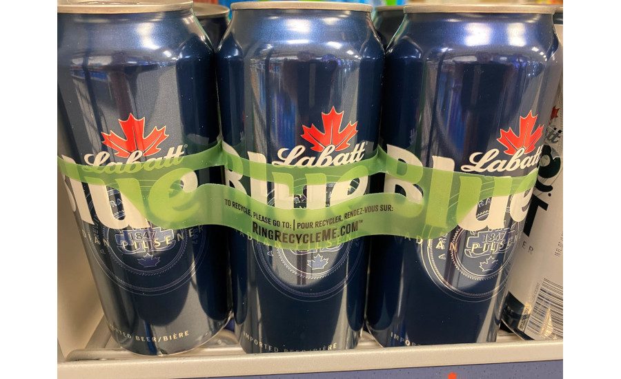 Labatt USA transition to ring carriers made of recycled content | 2021 ...