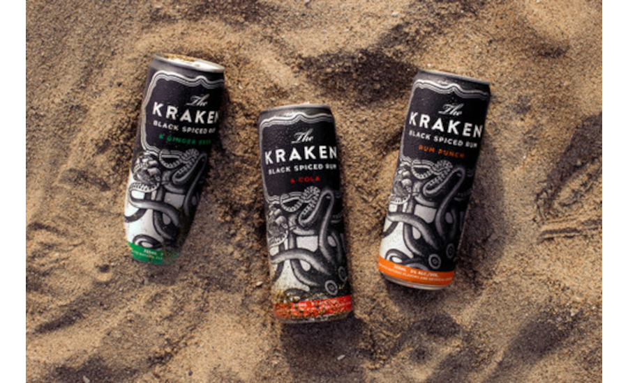 The Kraken canned cocktails | Beverage Industry