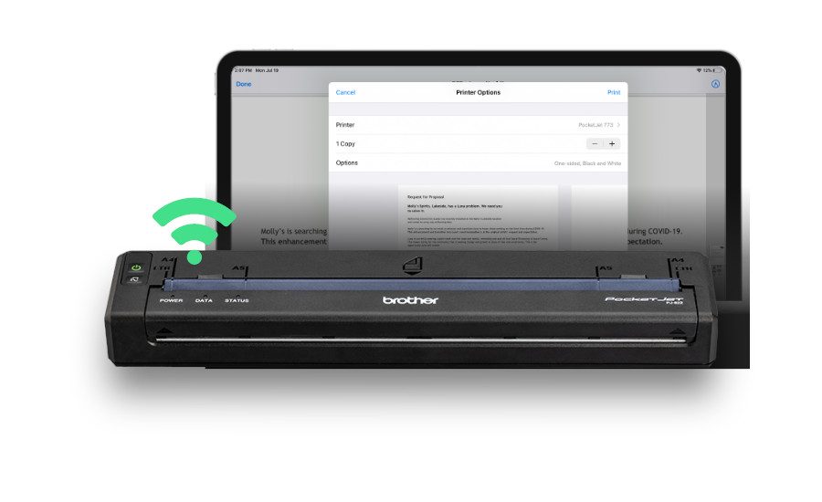 Brother Mobile Solutions unveils updated PocketJet printer series ...