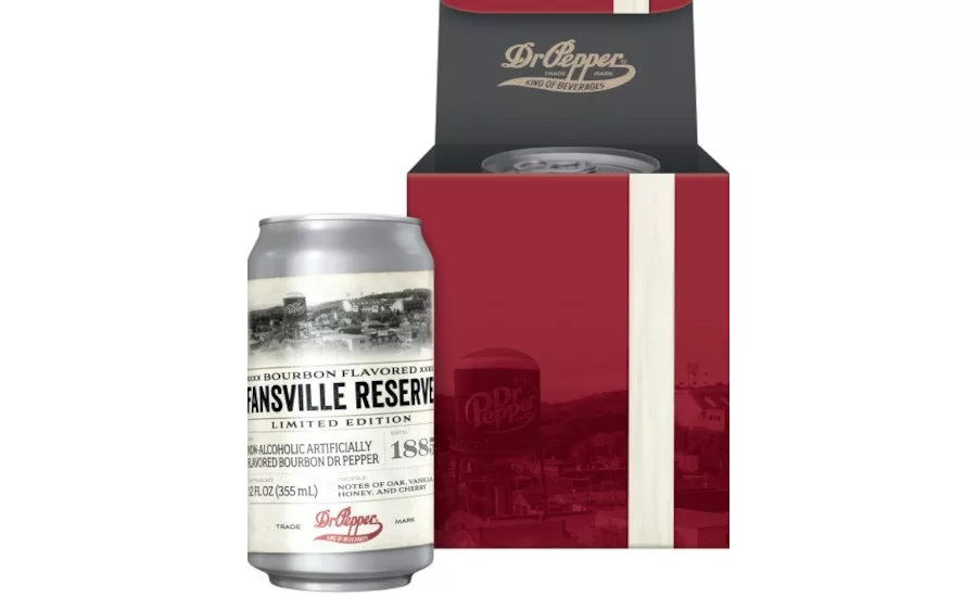 Dr Pepper unveils limited-edition Bourbon Flavored Fansville Reserve ...