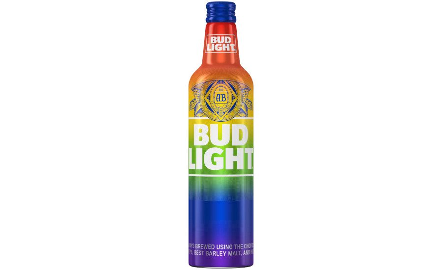 Bud Light Rainbow aluminum bottles return | Beverage Industry