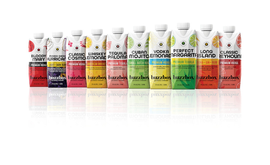 buzzbox Premium Cocktails debuts sustainability focused package ...