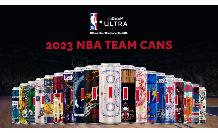 Michelob ULTRA, NBA debut its 22-23 NBA Team Can collection | Beverage ...