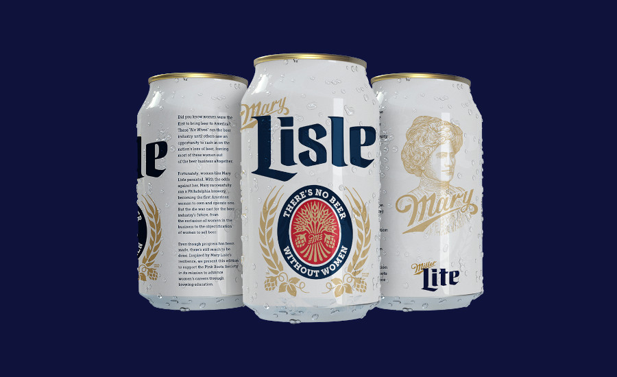Miller Lite launches limited-edition can to honor female brewers ...