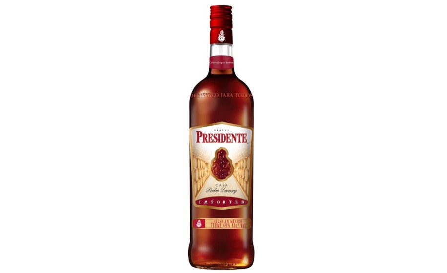 Brandy Presidente launches new bottle, label | Beverage Industry