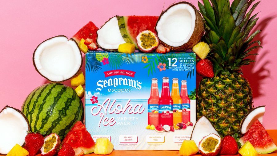 Say 'Aloha' to Seagram's Escapes Aloha Ice | Beverage Industry