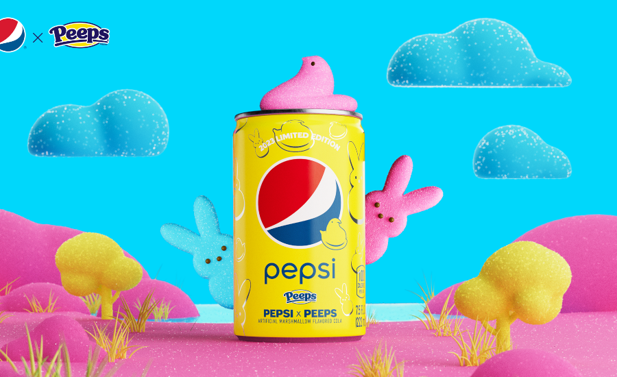 PEPSI x PEEPS returns, unveiling the limited-time marshmallow cola now ...