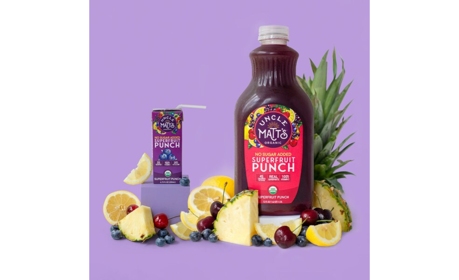 Uncle Matt's Organic Superfruit Punch | Beverage Industry