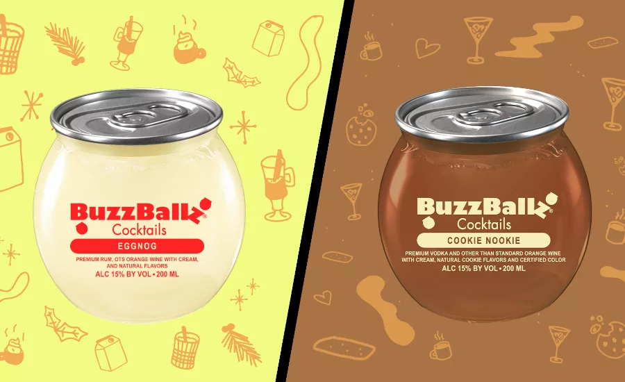 BuzzBallz Eggnog, Cookie Nookie Cocktails | Beverage Industry