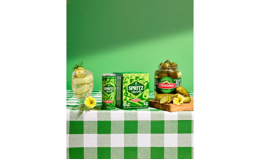 Claussen Pickles, Spritz Society team up for pickle flavored sparkling ...