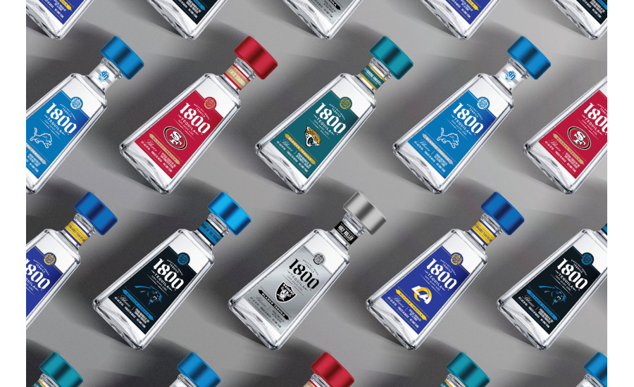 1800 Tequila releases limited-edition NFL bottles | Beverage Industry
