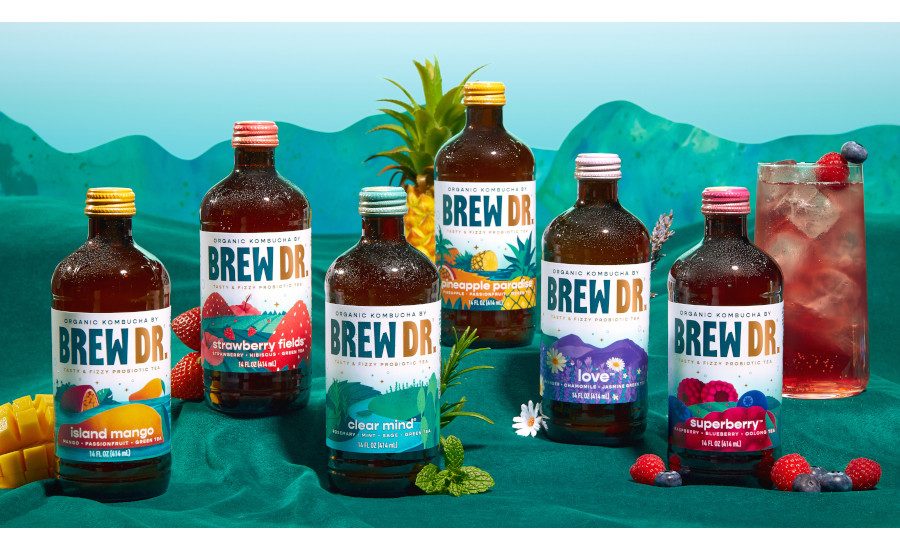 Brew Dr. Kombucha unveils new look, 2 new flavors | Beverage Industry