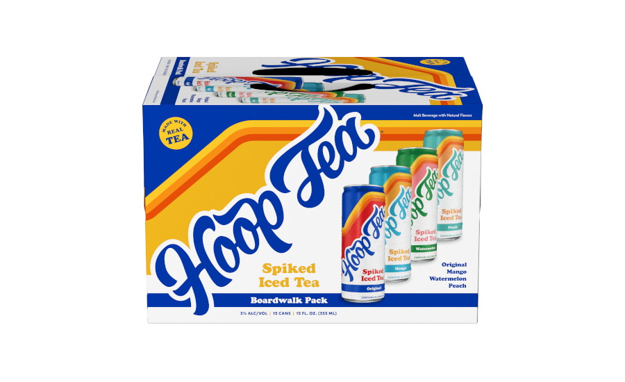Hoop Tea unveils retro, Americana packaging | Beverage Industry