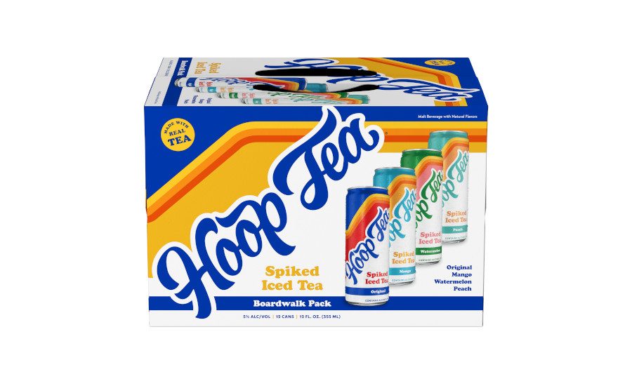Hoop Tea unveils retro, Americana packaging | Beverage Industry
