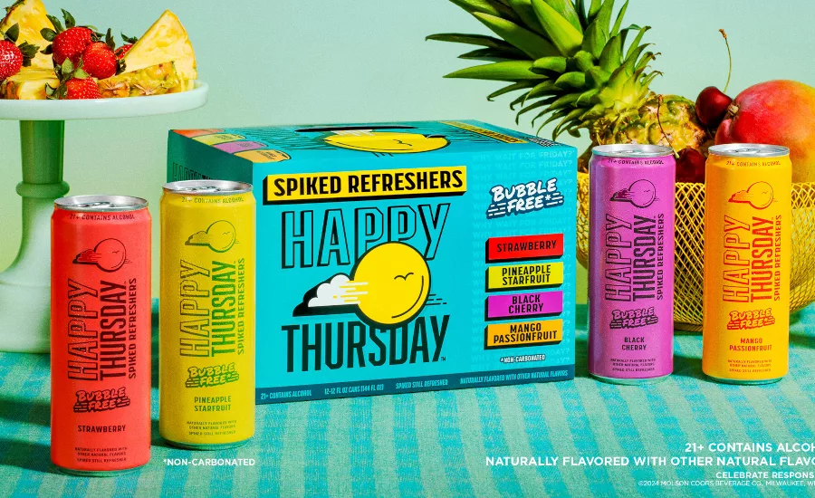 Molson Coors’ Happy Thursday hits shelves nationwide | Beverage Industry