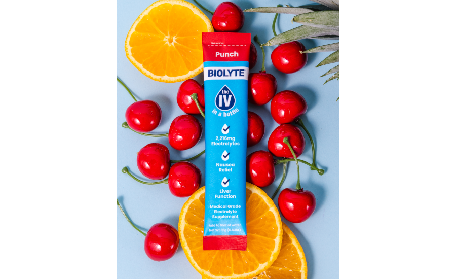 BIOLYTE powder packs | Beverage Industry