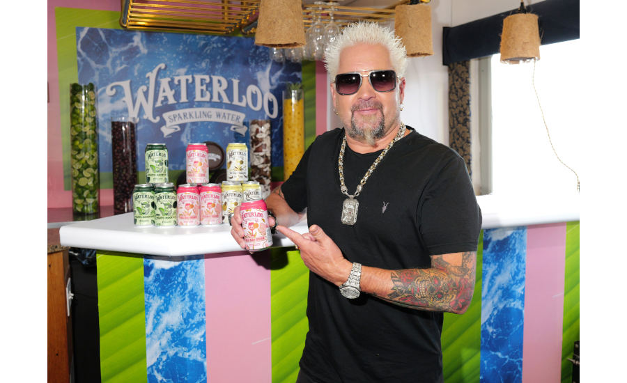 Waterloo Sparkling Water, Guy Fieri introduce new mocktail flavors ...