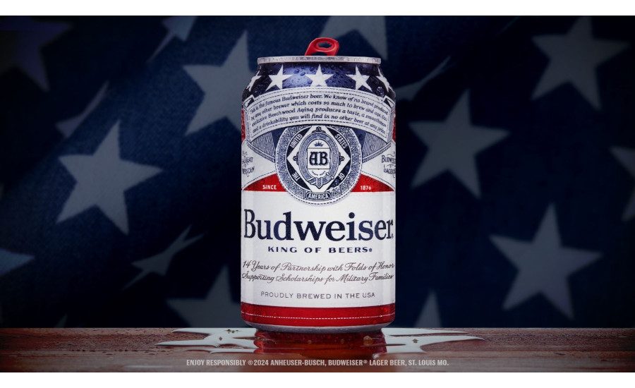 Budweiser releases patriotic packaging for summer season | Beverage ...