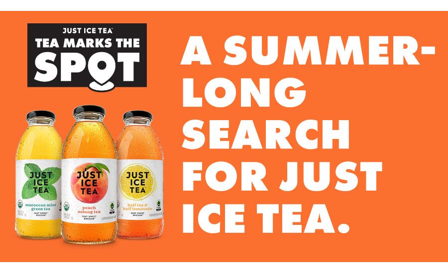 JUST ICE Tea connects with consumers with Tea Marks the Spot | Beverage ...
