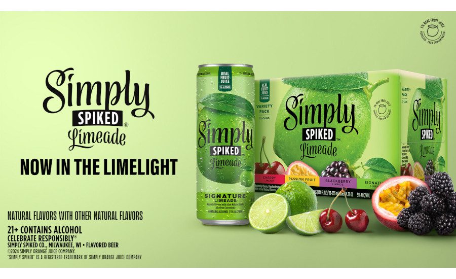 Simply Spiked kicks off 2024 with release of Limeade line | Beverage ...