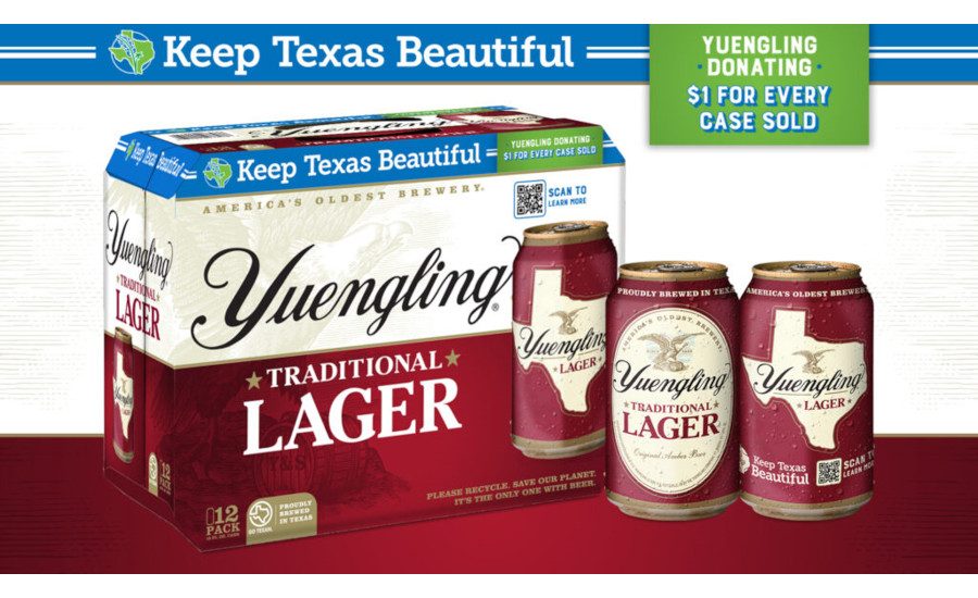 Yuengling releases limited-edition packaging with Keep Texas Beautiful ...