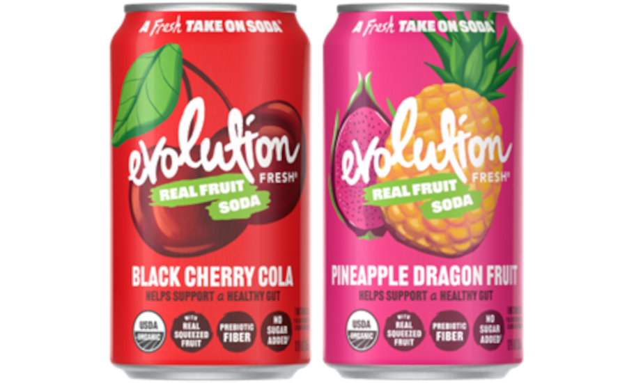 Evolution Fresh Pineapple Dragon Fruit, Black Cherry Cola Real Fruit ...
