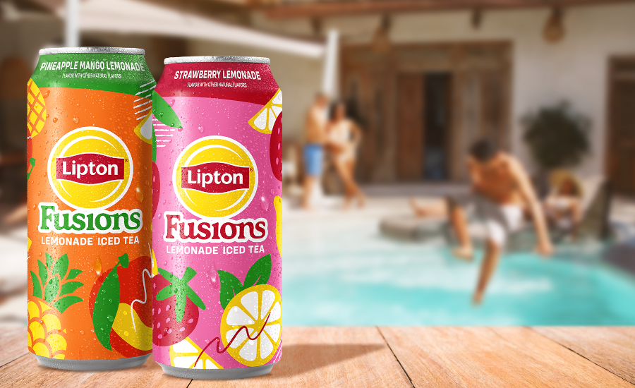 Lipton unveils Lipton Fusions Lemonade Iced Tea, getaways to ‘summer ...