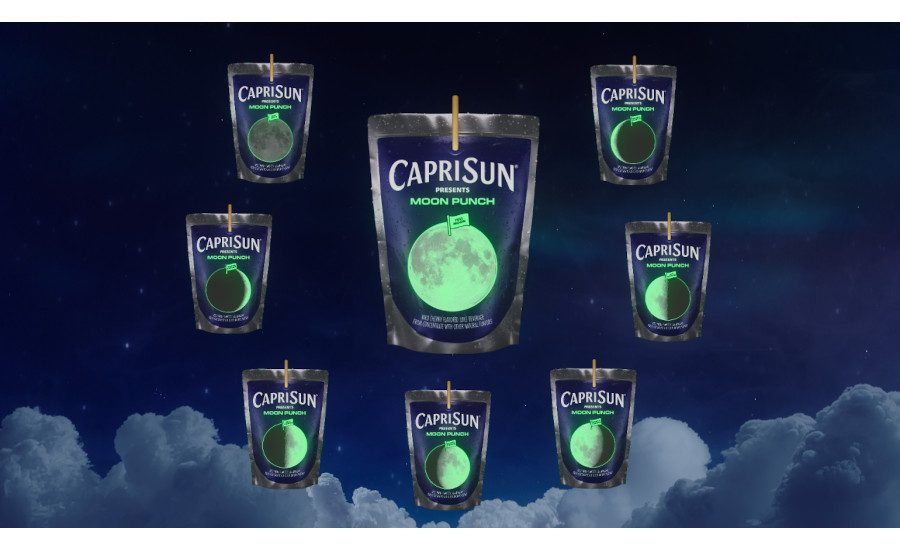 Capri Sun releases Moon Punch featuring glow-in-the-dark pouches ...