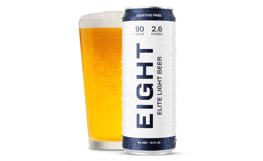 EIGHT Elite Light Beer launches slim can | Beverage Industry