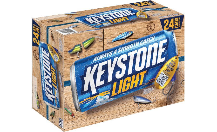 Keystone Light offers thematic fishing packs | Beverage Industry