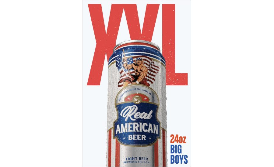 Real American Beer brings 24-ounce cans to select markets | Beverage ...