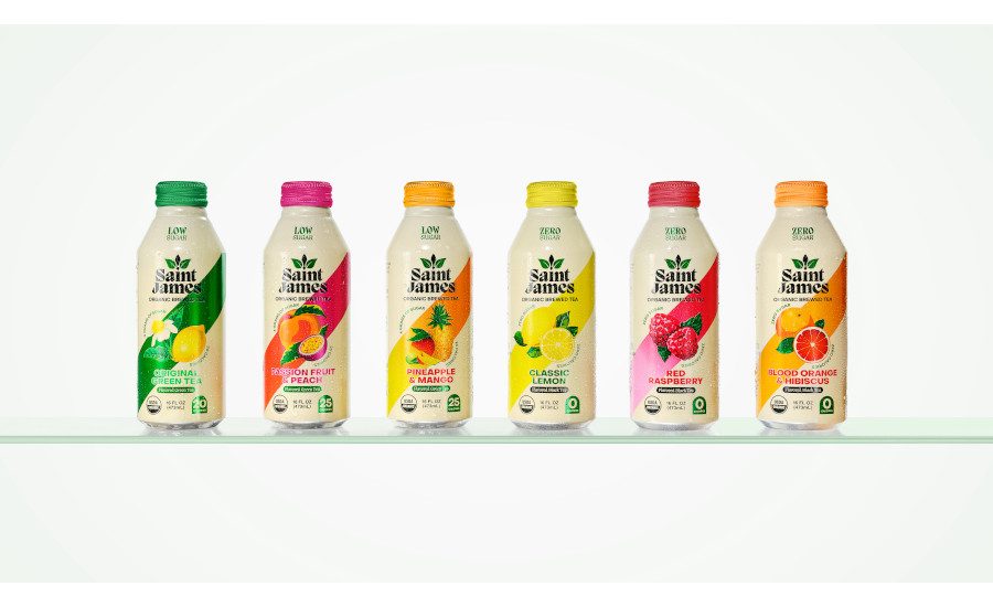Saint James Iced Tea unveils aluminum bottles | Beverage Industry