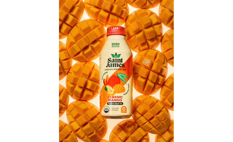 Saint James Iced Tea Classic Mango | Beverage Industry