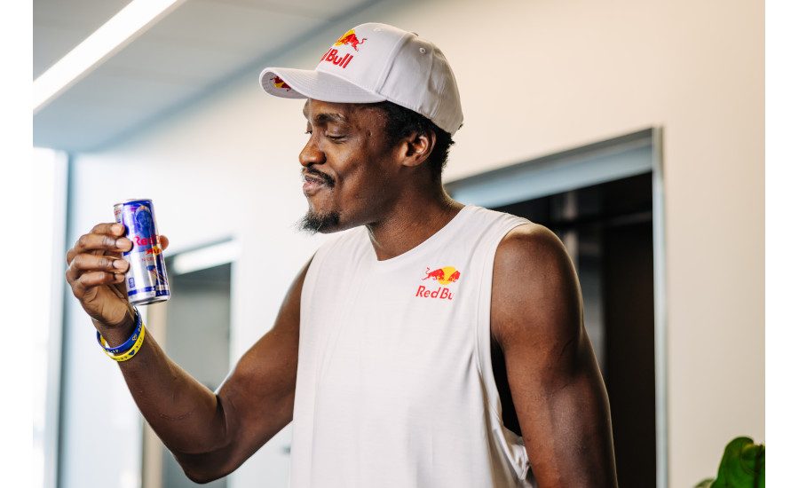 Pascal Siakam adorns limited-edition Red Bull can | Beverage Industry