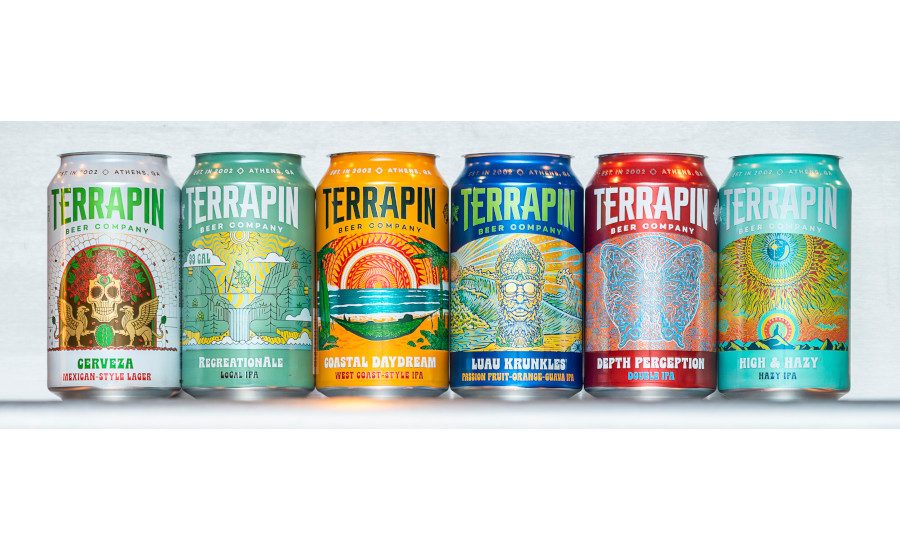 Terrapin Beer’s brand refresh features artist collaborations | Beverage ...