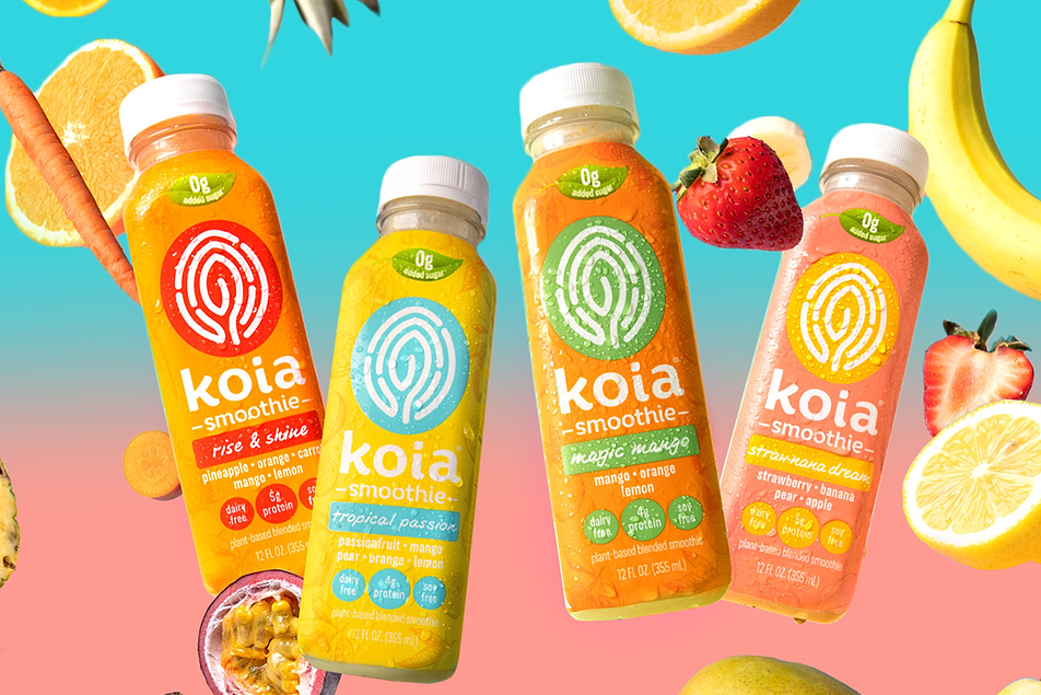 Koia Fruit Smoothies | 2020-12-04 | Beverage Industry
