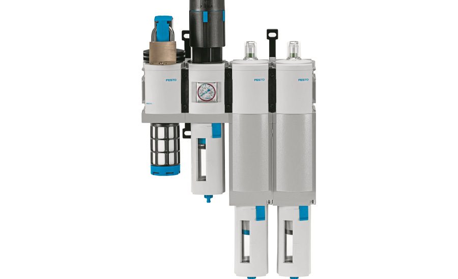 Festo’s new air filtration system ensures clean, compressed air of ...
