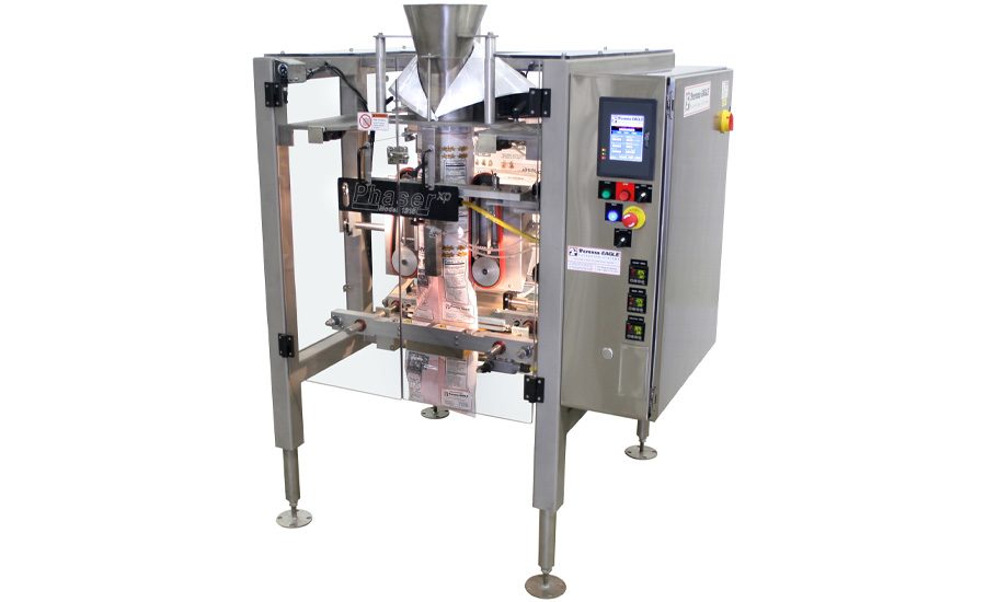 Phaser AB form, fill and seal machine displayed at Pack Expo | Beverage ...