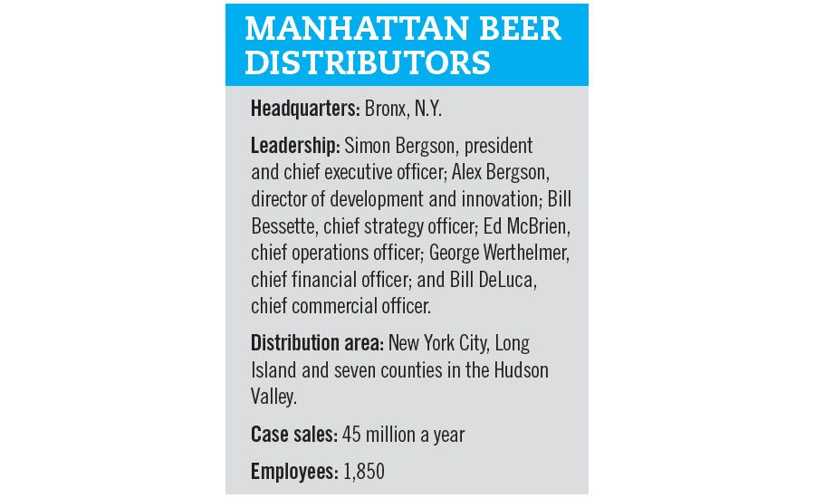 2016 Wholesaler of the Year: Manhattan Beer Distributors | 2016-09-12 ...