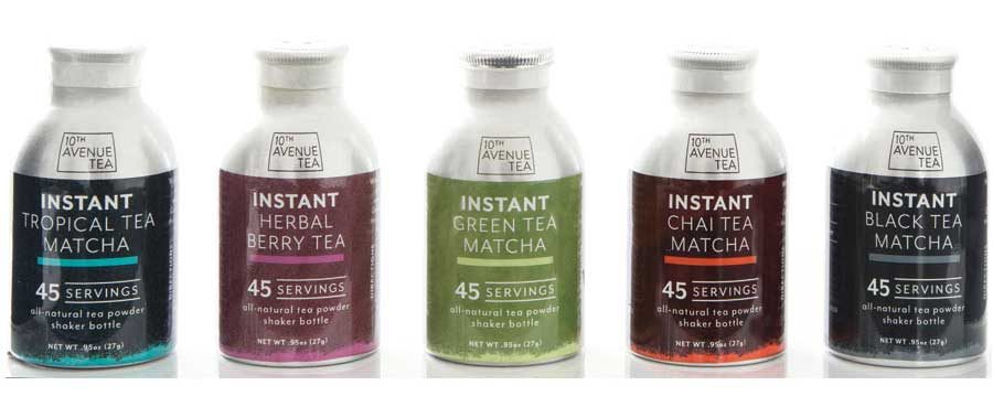 10th Avenue Tea innovates with shakeable matcha tea powders | 2018-10 ...