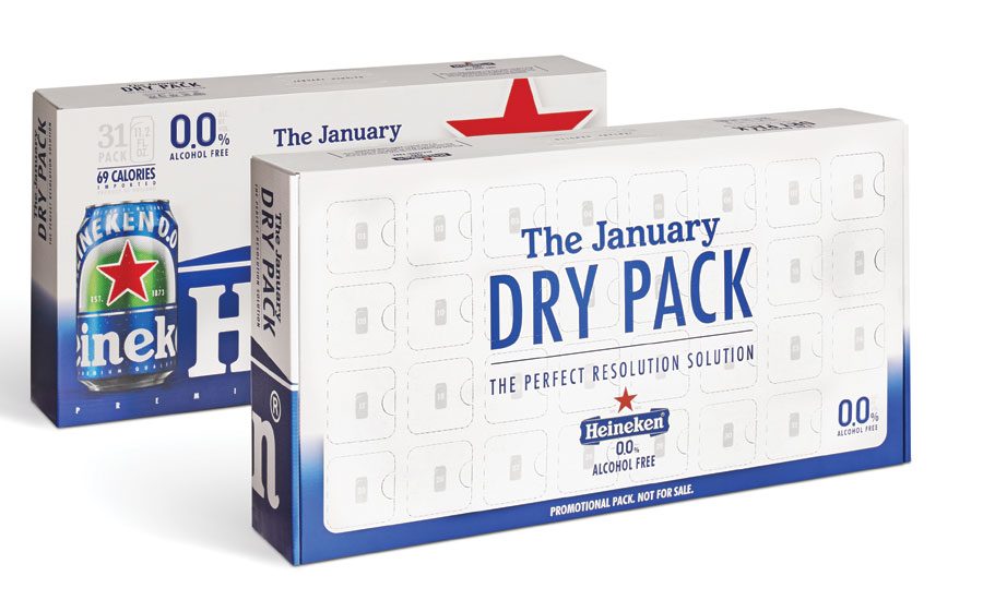 Heineken 0.0 released Dry January Pack | 2020-01-13 | Beverage Industry