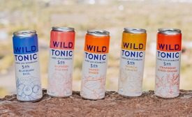 WILD TONIC Hard Jun Kombucha now available in slim cans | 2019-12-26 ...